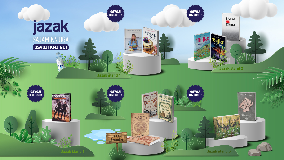 Jazak sajam knjiga 2023 - Jazak